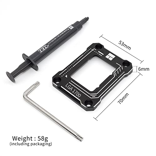 Thermalright CPU Contact Frame for LGA 1700 Retrofit Kit, 17XX-BCF ...