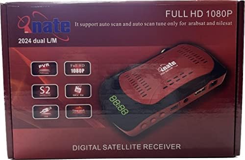 Nate Full HD Digital Satellite Receiver Model 2024 with Dual Sensor ...