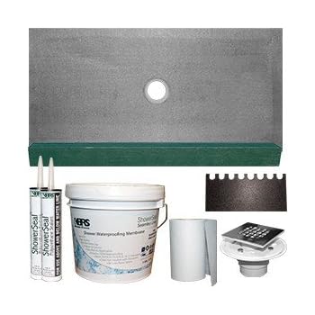 LATICRETE HYDRO BAN PRE-SLOPED SHOWER PAN 36" X 60" PVC - - Amazon.com