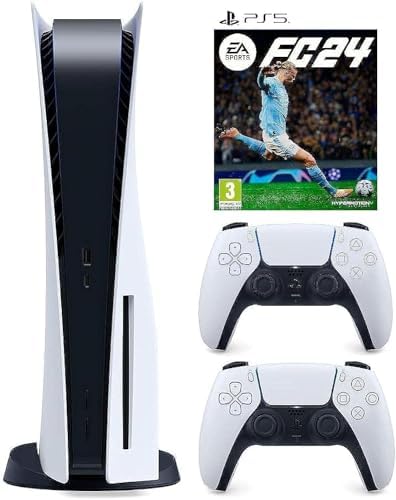 سعر Playstation 5 Disc Console (Ksa Version) With Fc24 A Bundle Of Ea Fc 2024 And Ps5 + White ...