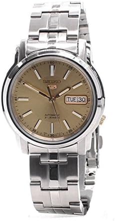 SEIKO Automatic Champagne Dial Stainless Steel Men's Watch SNKL81 price ...