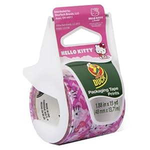 Amazon.com: Duck Brand Hello Kitty Licensed Packaging Tape with ...