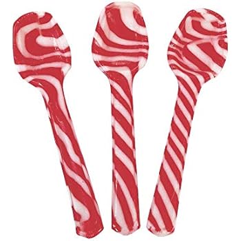 Amazon.com: Candy Cane Spoons 1doz: Health & Personal Care