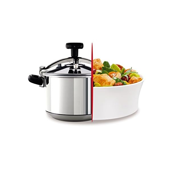 Seb Cocotte-minute 10 L, 7-10 personnes, Autocuiseur inox, Tous feux ...