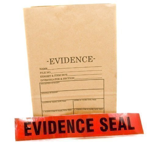 SMALL Evidence bag with seal (set of 10): Amazon.co.uk: Office Products