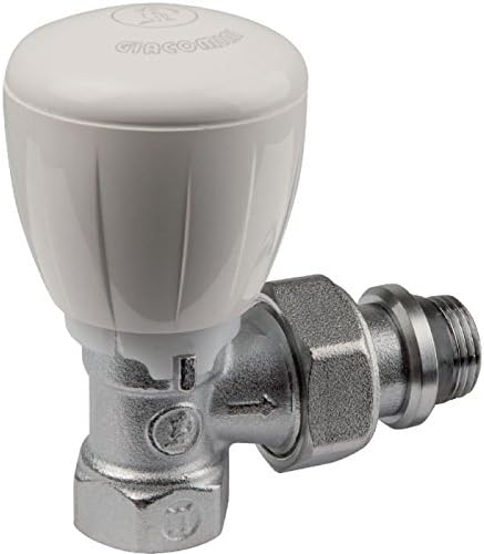Valvole per radiatori - Rubinetto a squadra R421TG 3/8" - GIACOMINI ...