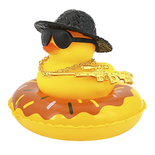 Car Duck Decoration Dashboard - Rubber Duck Car Ornaments, Yellow Ducks ...
