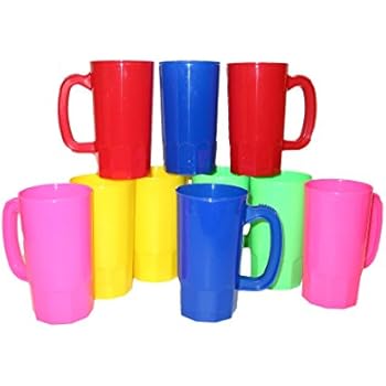 Amazon.com | JINX Minecraft TNT Plastic Mug (9.8 ounces): Coffee Cups ...