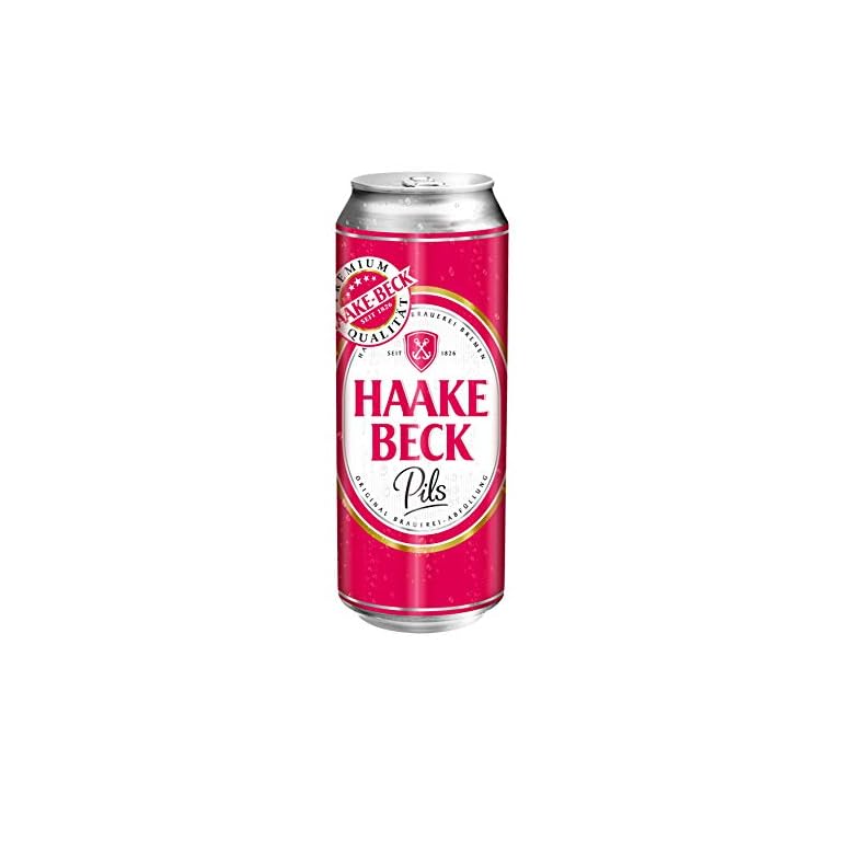 Haake Beck Pils Dosenbier, EINWEG, Pils Bier (24 x 0.5 l Dose ...