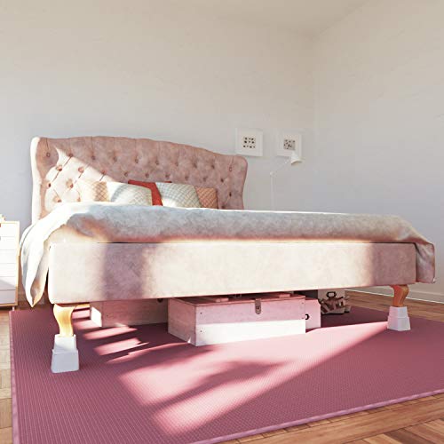 Home Intuition Heavy Duty Adjustable Bed Risers Furniture Riser 3, 5 or ...