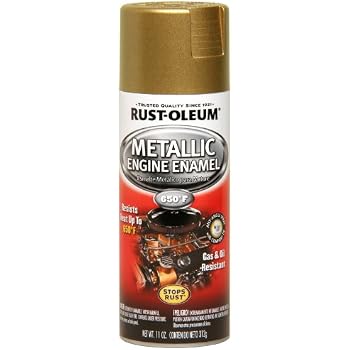 Stove Bright High Temp Paint - Gold - Spray Paints - Amazon.com