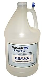 Amazon.com: Five Star DEF 1 Gallon Reusable DEF JUG with 38/400 ...