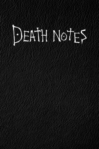 Death Notes Notebook Anime Cosplay Prop Replica Book With Shinigami ...