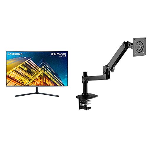 Samsung U32R590 32" 4K UHD 4ms Curved Monitor (LU32R590CWNXZA) with ...