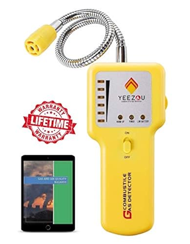 EG Propane and Natural Gas Leak Detector Pen; Portable Gas Sniffer to ...