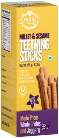 Early Foods - Millet & Sesame Teething Sticks 150G price in UAE ...
