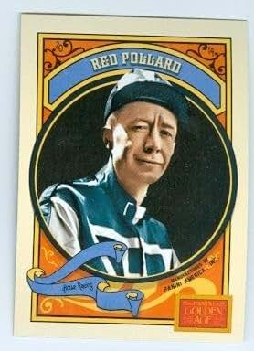 Red Pollard trading card (Horse Racing Jockey) 2014 Panini Golden Age ...