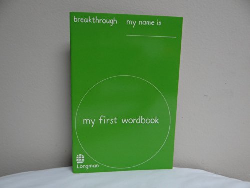 Breakthrough Book: My First Word Book - Common Words Listed ...