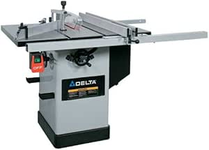 DELTA 36-715 Hybrid 10-Inch Left Tilt 1-3/4 Horsepower Intermediate Saw ...