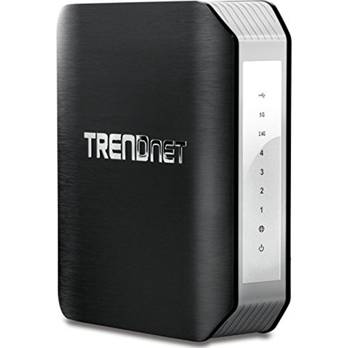 TRENDnet AC1900 Dual Band Wireless AC Gigabit Router, 2.4GHz 600Mbps ...