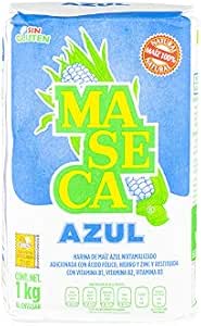 Harina de maíz azul para tortillas, origen México, paquete 1 kg ...