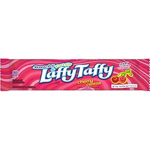 Amazon.com : Laffy Taffy Stretchy & Tangy Cherry Candy, 1.5 oz ...