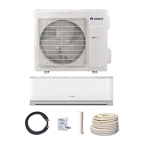 GREE 36,000 BTU 18 SEER LIVO Gen 3 Wall Mount Ductless Mini Split Air ...