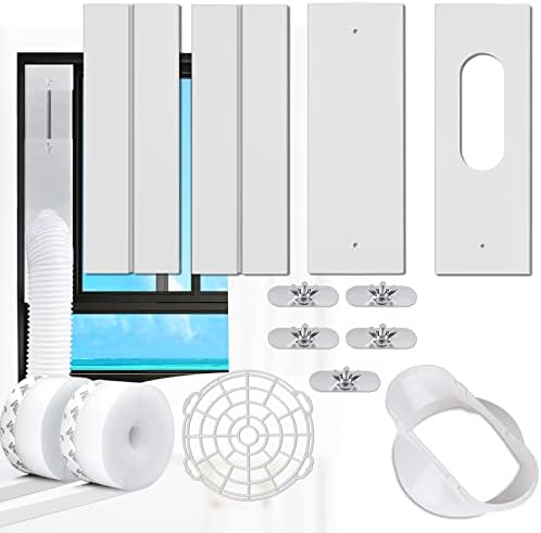 NWESTUN Portable AC Window Kit - Upgrade Portable AC Window Vent Kit ...