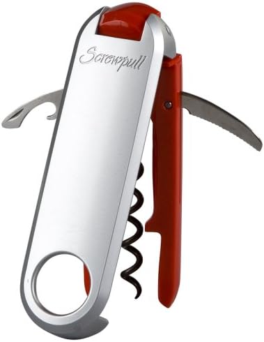 Amazon.com: Screwpull CM-100-67 Compact 3-in-1 Corkscrew, Bottle Opener ...