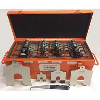 Slotted Shim Kit 2x2-5x5", Stainless Steel, Pk260: Amazon.com ...