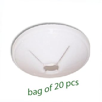 (20 pcs) Threaded Rod Cover - Button Style All Thread Cover - White ...