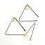 Amazon.com: DD 6" Music Percussion Triangle, Striker, Holder & Case ...