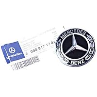 Amazon.com: Mercedes Benz Genuine Vehicle Hood Star Emblem Badge (000 ...