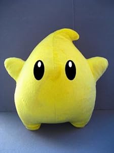 Amazon.com: Super Mario Galaxy Power Star Luma Plush Doll: Toys & Games
