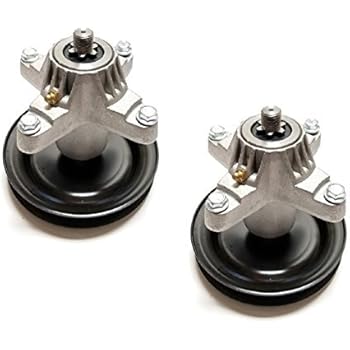 Amazon.com : q&p Spindle Assembly with Pulley Replaces MTD Spindle 618-0624 918-0624 618-0659 ...