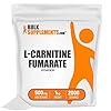 BulkSupplements.com L-Carnitine Fumarate Powder - Supplement for Muscle ...