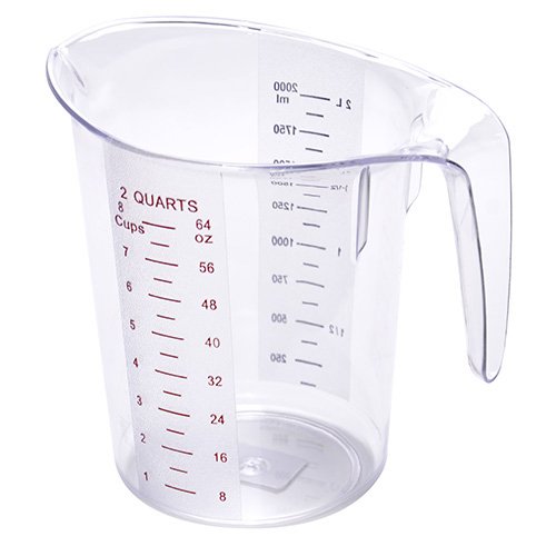 Amazon.com: Value Series MEA-200PC Polycarbonate Measuring Pitcher - 2 ...