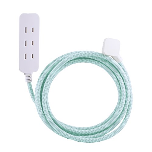 Cordinate Designer 3 Polarized Outlet Extension Cord with Surge ...