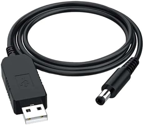 سعر DC 5V to 12V Router Cable Extension USB Power Supply Cable with DC ...