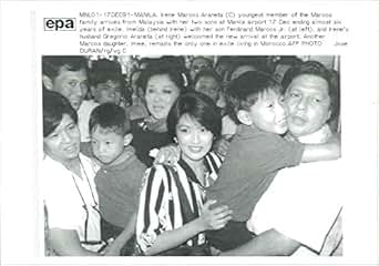 Amazon.com: Vintage photo of Irene Marcos Araneta with her two sons ...