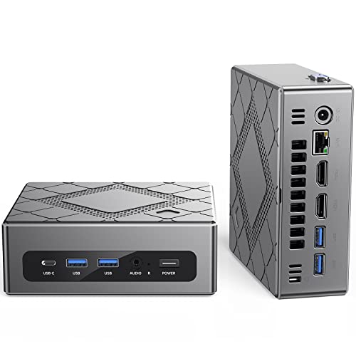 Mini PC Intel 10th i7-10710U Mini Computers 16GB RAM 512GB M.2 2280 SSD ...