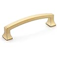 Schaub Menlo Park Collection 6 in. (152mm) Arched Pull, Signature Satin Brass - 541-SSB - Amazon.com