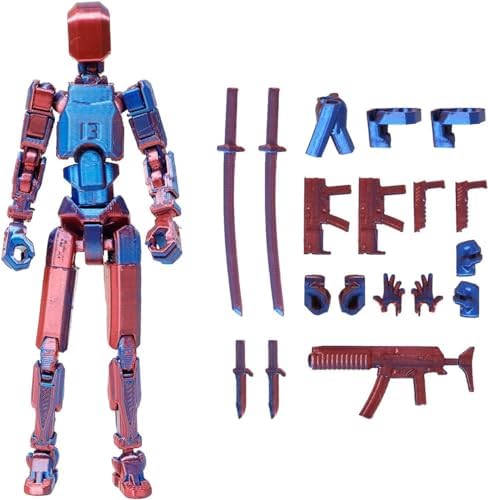 ORCHID M® Titan 13 Action Figure, 3D Printed Action Figure, Multi ...