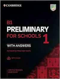 B1 Preliminary for Schools 1 for Revised Exam from 2020 Student's Book ...