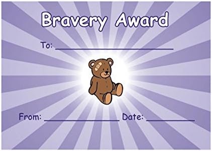 School Stickers A5 Bravery Certificates – BigaMart