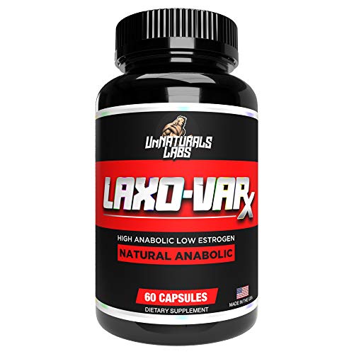 UnNaturals Labs LAXO-VAR (LAXOGENIN) - Hormone-Free Muscle Builder for ...