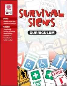 Survival signs curriculum: Covers 40 indoor and 40 outdoor survival ...