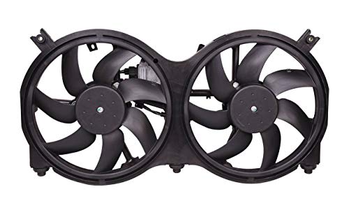 Bapmic 21481-3JA0E Radiator & Condenser Cooling Fan for Nissan ...