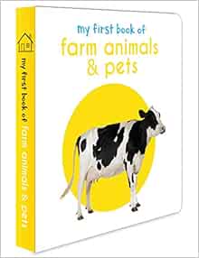 My First Book Of Farm Animals: First Board Book: Wonder House Books ...