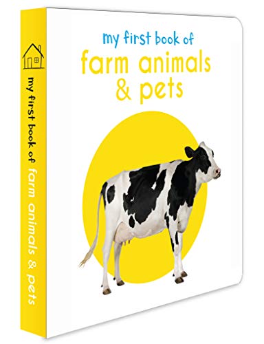 My First Book Of Farm Animals: First Board Book: Wonder House Books ...